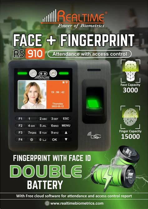 Real Time Biometric Attendance System Face Recognition At ₹ 17900