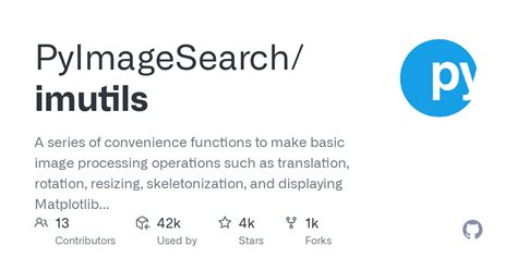 Github Pyimagesearchimutils A Series Of Convenience Functions To