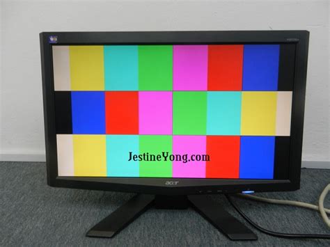 Acer 20 LCD Monitor Display Shutdown And Distorted Picture Problem Electronics Repair And