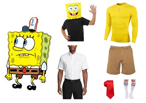 Homemade Spongebob Halloween Costume