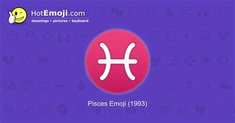 Pisces Zodiac Symbol Emoji 60 Photos