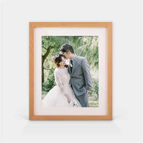 행복사진관 포토몬 원목액자 너도밤나무 상세 사진인화 포토북 사진액자 대형사진 폴라로이드 압축앨범