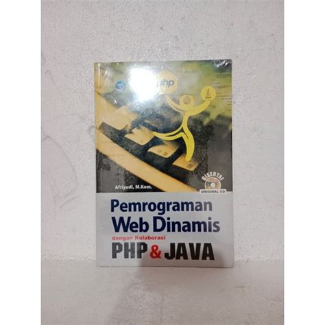jual buku pemrograman web dinamis dengan kolaborasi php and java shopee
