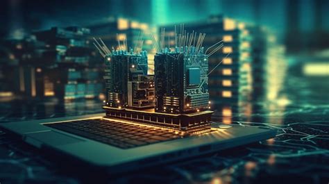 Premium Ai Image Computer Network Computer Security