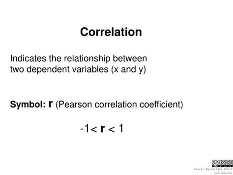 PPT Correlation Indicates The Relationship Between Two Dependent Variables X And Y