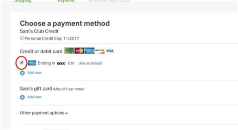 Chart Of Payment Methods