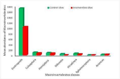 Abundance Of Different Macro Invertebrates Classes In Control And Download Scientific Diagram