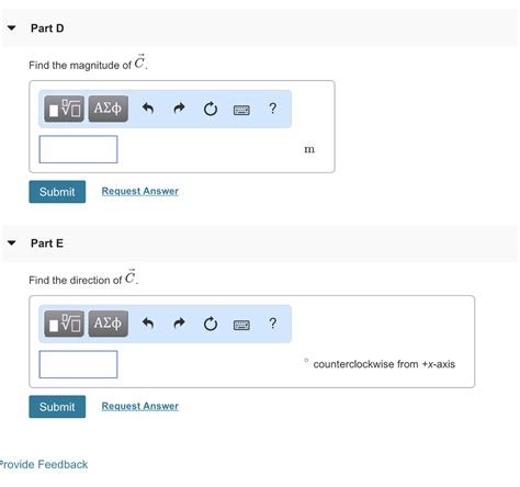 Solved Constants Part A Write The Vector A In The Figure Chegg