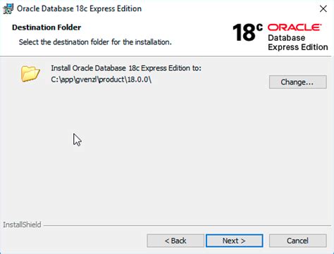 how to install oracle database 18c xe on windows gerald on it
