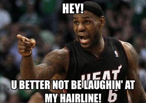 Nba Memes Lebron James Hairline