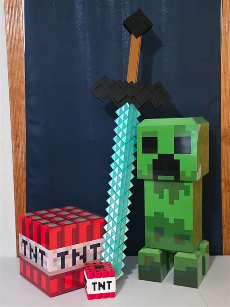 Minecraft Movie Diamond Sword By Theblucosmonaut Makerworld Download