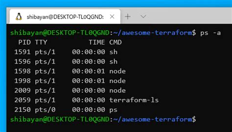 Enabling Vs Code Terraform Extension Code Completion On Windows And Ubuntu Wsl 2 Dev Community