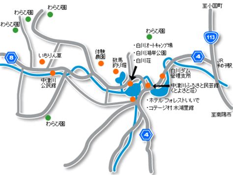 山形県飯豊町ダムの位置と周辺案内