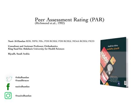 Peer Assessment Rating Par Orthodontic Index Pdf