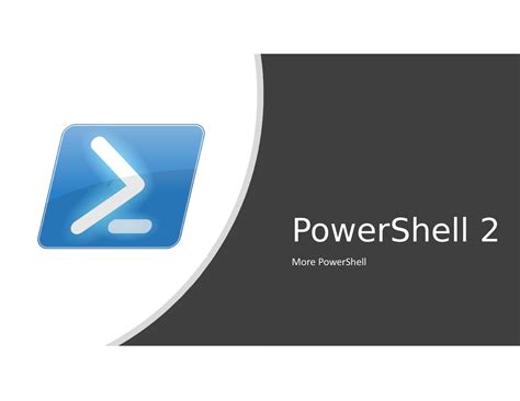 Power Shell Part 2 Powershell 2 More Powershell What Else Can We Run In Powershell We Looked