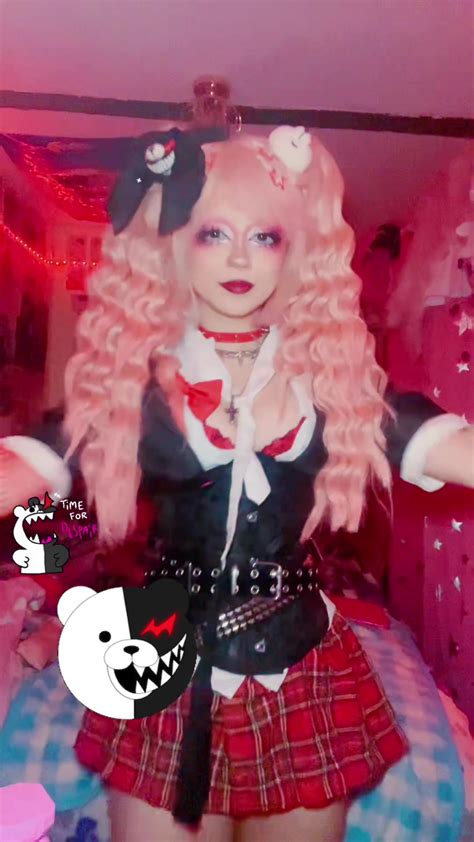 Junko Enoshima Makeup Tutorial For Cosplay Tiktok