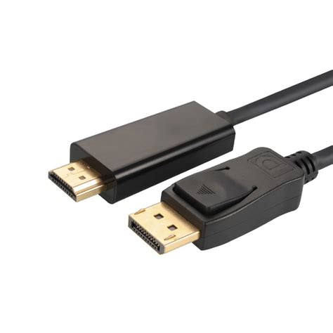수형 디스플레이 포트와 Hdmi 수형 컨버터 케이블 연결 Qh 공업