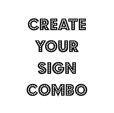 Create Your Own Square Parties And Signs