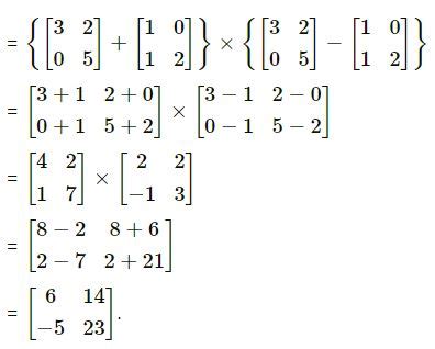 ML Aggarwal Matrices Ch Test Class ICSE Maths Solutions Ch ICSEHELP