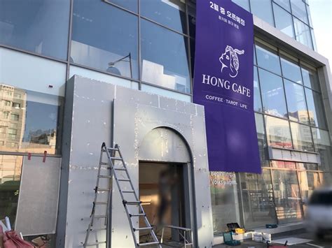 마포구 동교동에 타로카드 카페『hong Cafe 홍대 본점홍카페』가 오픈한대 강서통신