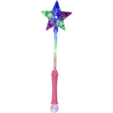 Smiffys Princess Light Up Star Wand Wilko