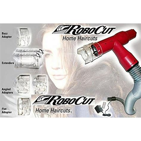Robocut Automatic Vacuum Hair Cutting System Haircutter Clipper Red