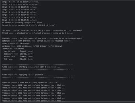 Lower Memory Usage For Milp Problem Scheduling Gurobi Help Center