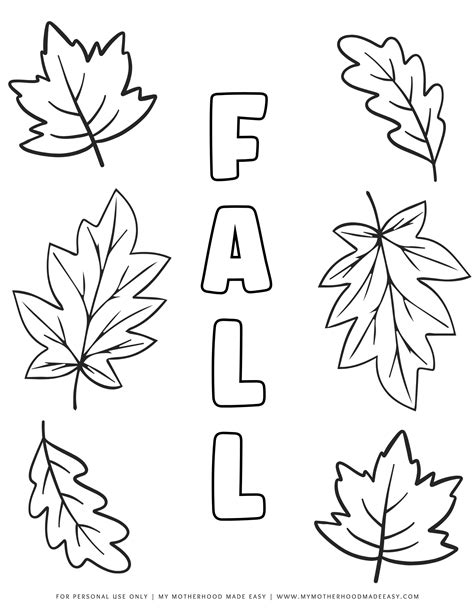 13 Free Autumn Fall Coloring Pages Pdf 2024 In 2024 Fall Coloring Pages Fall Leaves