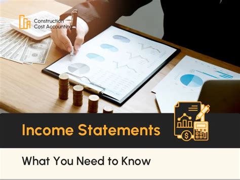 Construction Income Statements What You Need To Know