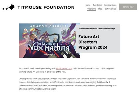Nonprofit Animation 2danimation Titmousefoundation Titmouse Foundation