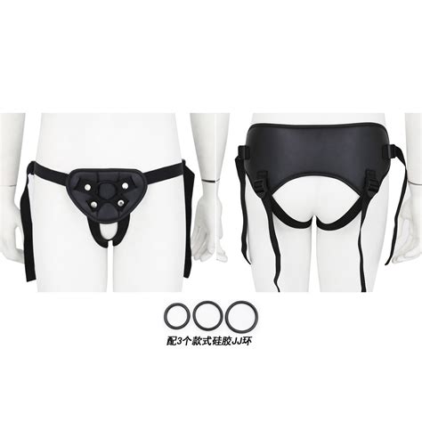 穿戴式黑色綁帶加後臀片 Bdsm Kinky 調教 虐戀 刑具 情趣 女同 拉拉 假陽具 假屌 蝦皮購物