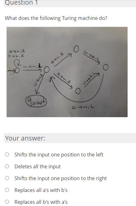 What Does The Following Turing Machine Do Your