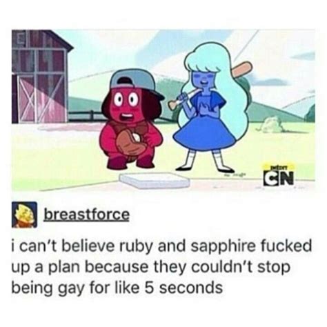 Garnet Ruby Sapphire Steven Universe Tumblr Steven Universe Memes Steven Universe Funny