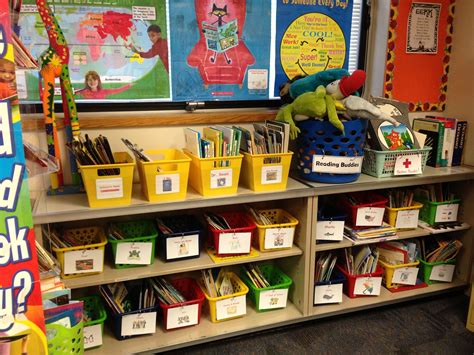 Classroom Library With Book Bins From The Dollar Tree L Book Bins