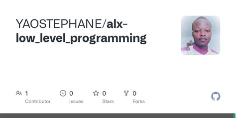 Github Yaostephane Alx Low Level Programming