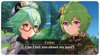 Collei Shares Her PAST With Sucrose Genshin Impact Doovi