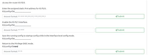 Apply Your Knowledge In IPv Subnetting Static Chegg