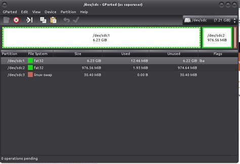 partitioning merging partitions microsd card ask ubuntu