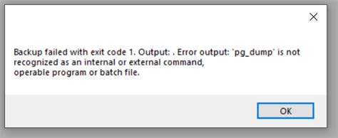 solved how can i pass parameters into a pg dump backup batch file and