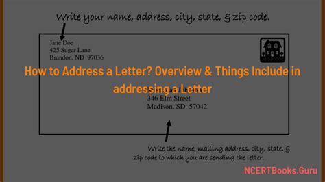 How To Address A Letter Overview Things Include In Addressing A Letter