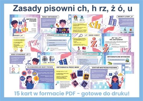 Zasady Pisowni Ch H Rz ż ó U Gazetka Szkolna Do Druku 2025