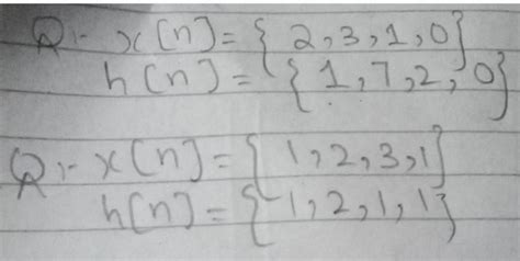 Solved Do This Question Signal And System Subject Chegg Com