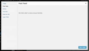 Post Feed Slides MetaSlider