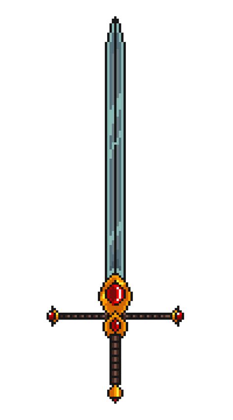 Pixilart Ruby Sword By Raphaelion