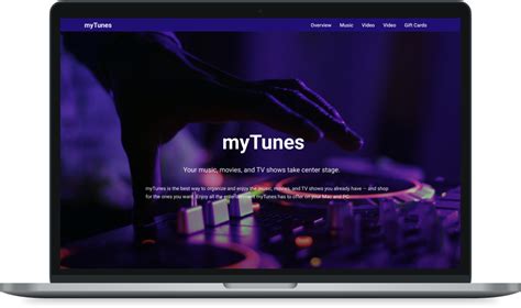 Mytunes Website