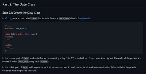 Solved Part 1 The Base Program Step 1 1 In A3 Cpp Write A Chegg