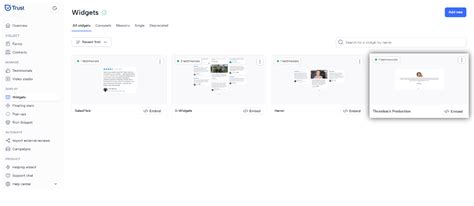 Duplicating A Widget — Trust Help Center