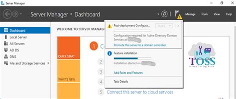 Post Deployment Configuring Active Directory On Windows Server 2016 TOSS