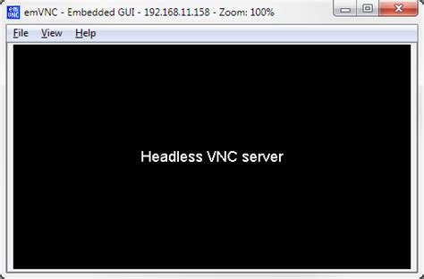 Emwin Headless Vnc Server Segger Knowledge Base