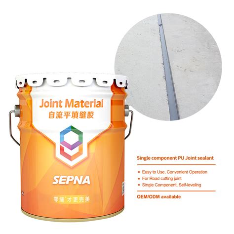 Polyurethane Self Leveling Sealant Gray For Concrete Road Joints Sealing Concrete Sealer Road